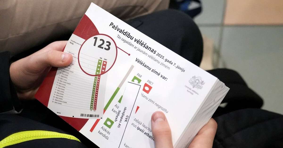 Jelgavā izlozēti sarakstu kārtas numuri Pašvaldību vēlēšanām ...