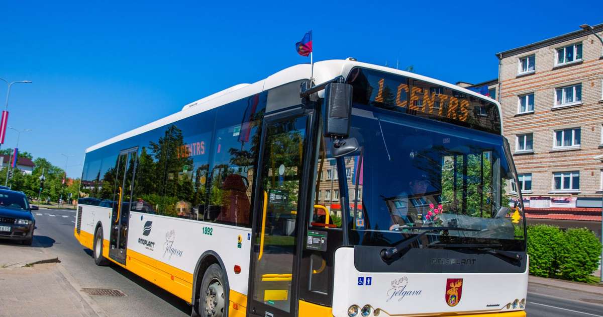 23. un 24. jūnijā pilsētas autobusi kursēs pēc sestdienas grafika ...